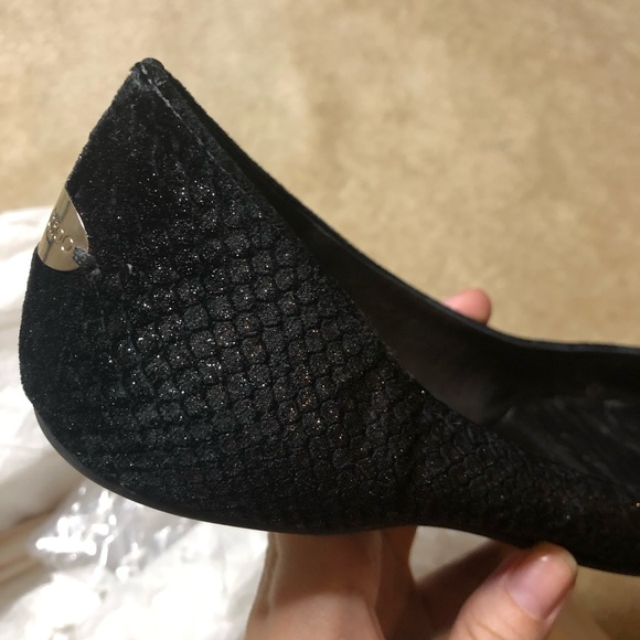Jimmy Choo | Shoes | Jimmy Choo Shimmery Snakeskin Pattern Flats | Poshmark
